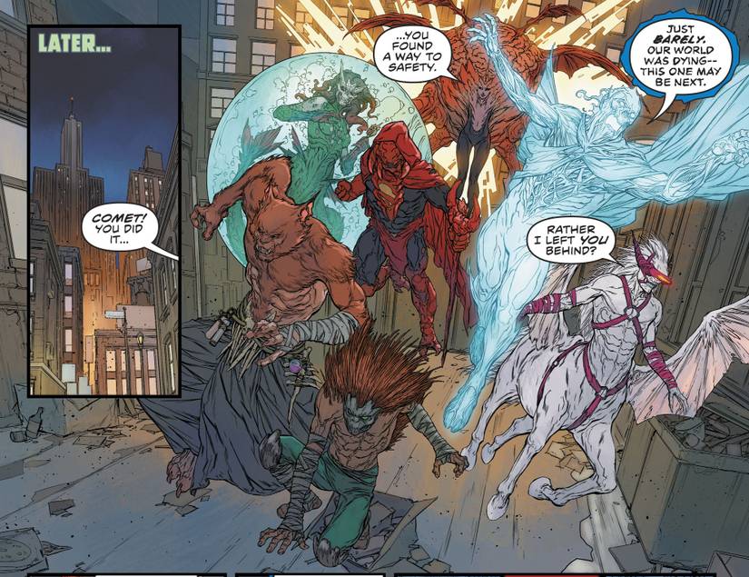 DC's Dark Multiverse Supermen Arrive In Main Universe