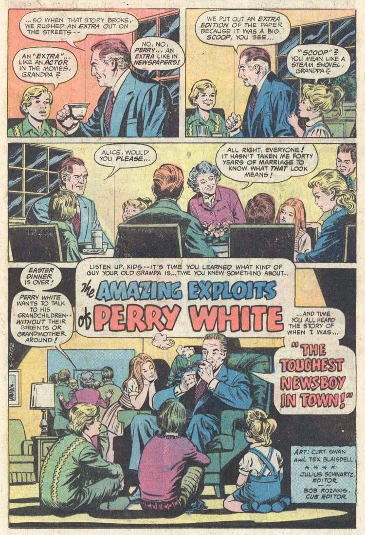 The Perry White Back-Up That Led to Elliot S! Maggin Quitting