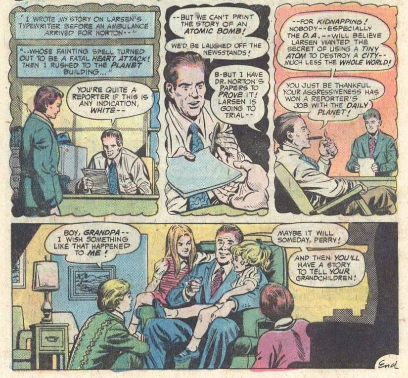 The Perry White Back-Up That Led to Elliot S! Maggin Quitting