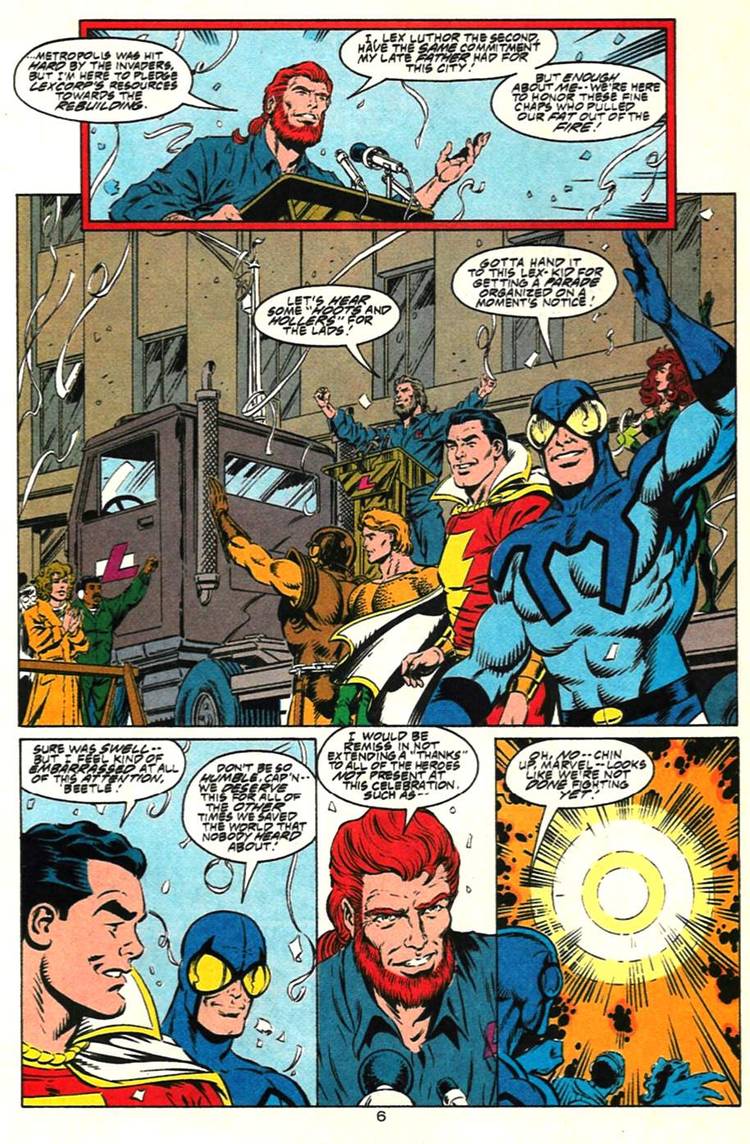 What Are Some Famous Parades That Occur Only Within Superhero Comics?