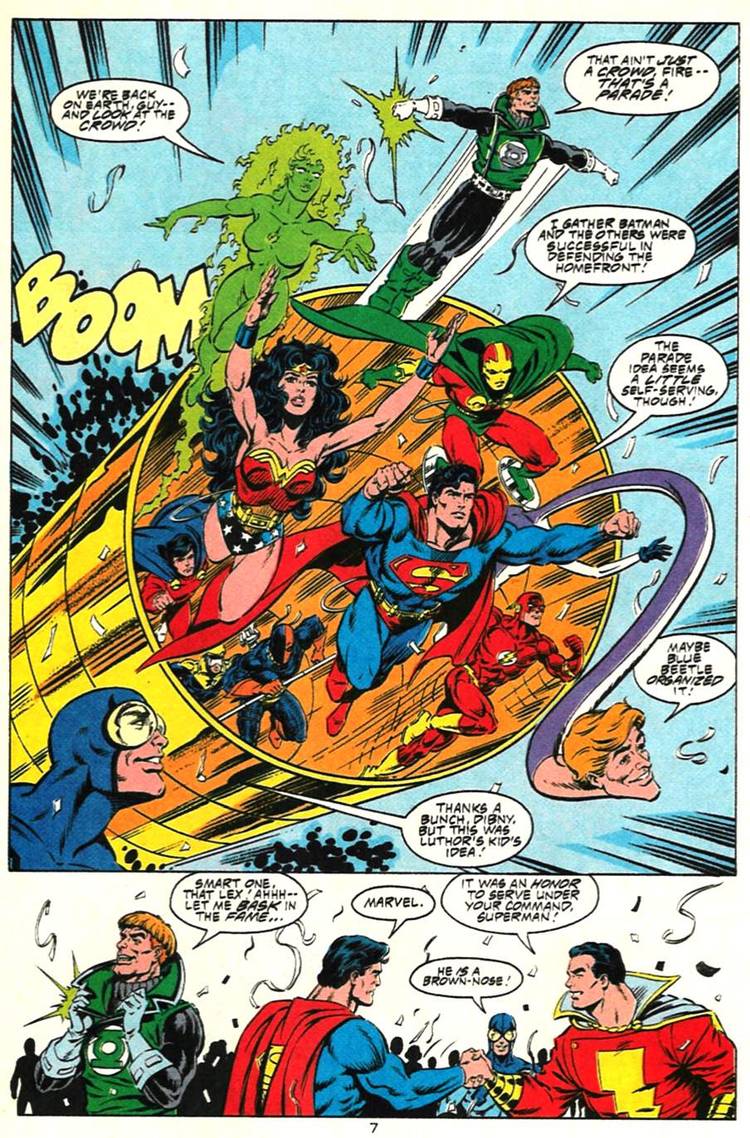 What Are Some Famous Parades That Occur Only Within Superhero Comics?