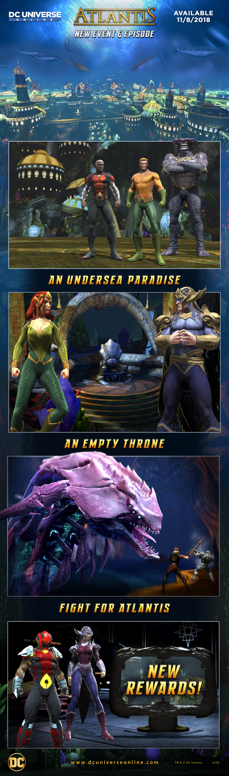DC Universe Online Launches Atlantis Expansion