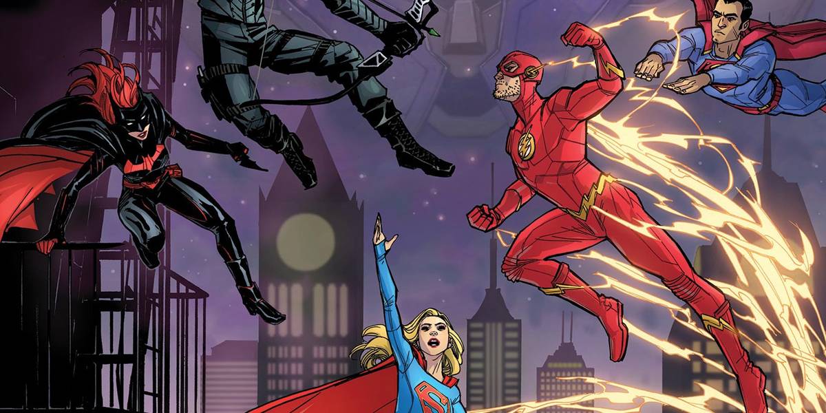 Arrowverse Elseworlds Crossover Debuts Comics-Style Poster