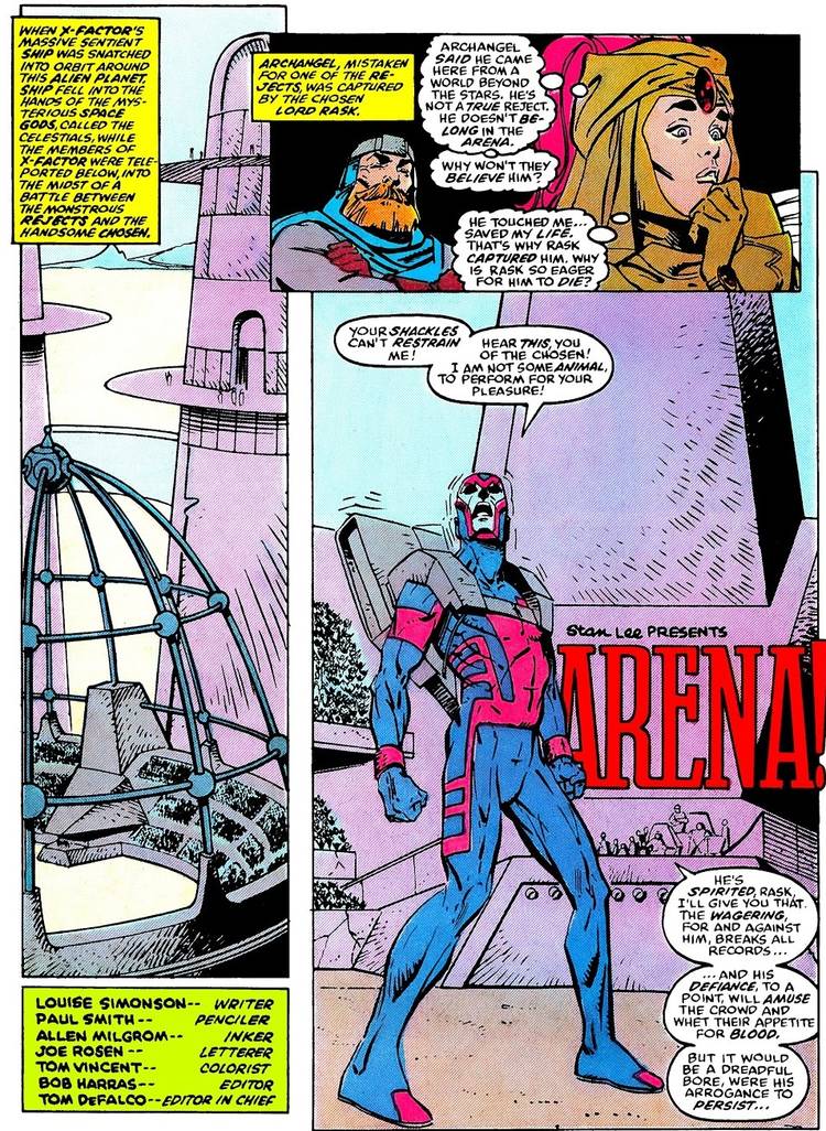 If Superheroes Leave the Earth, They Have to Fight in a Gladiator Arena