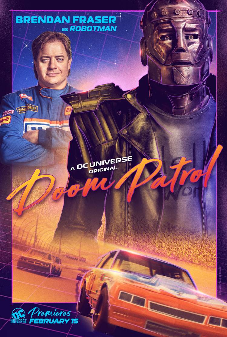 DC Universe: Doom Patrol Character Posters, Debut Date Revealed