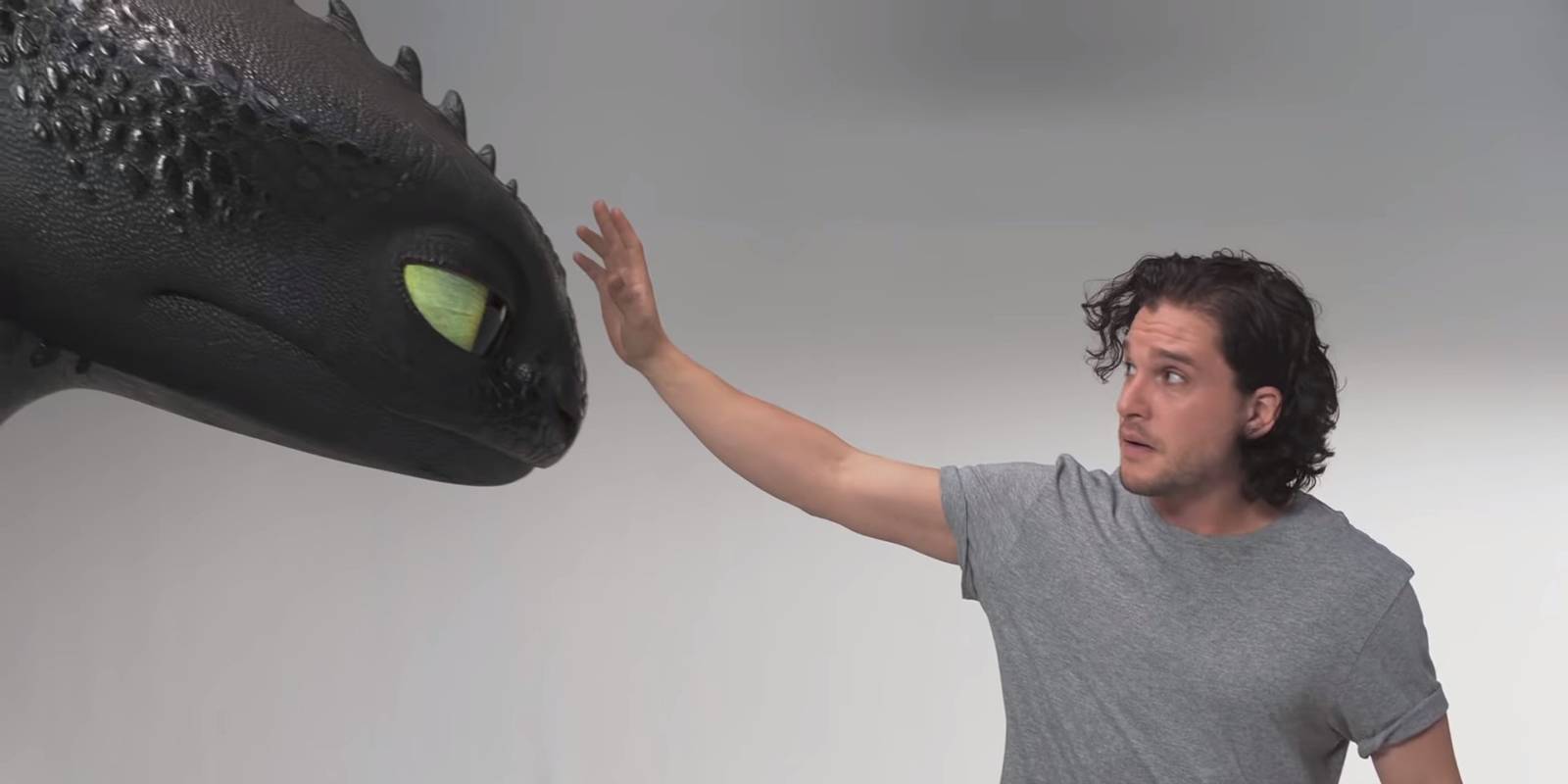 How to Train Your Dragon: Kit Harington Auditions With Toothless