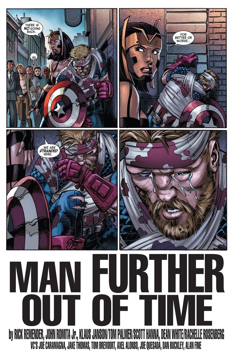 Notable Instances of Captain America Crying in the Comic Books