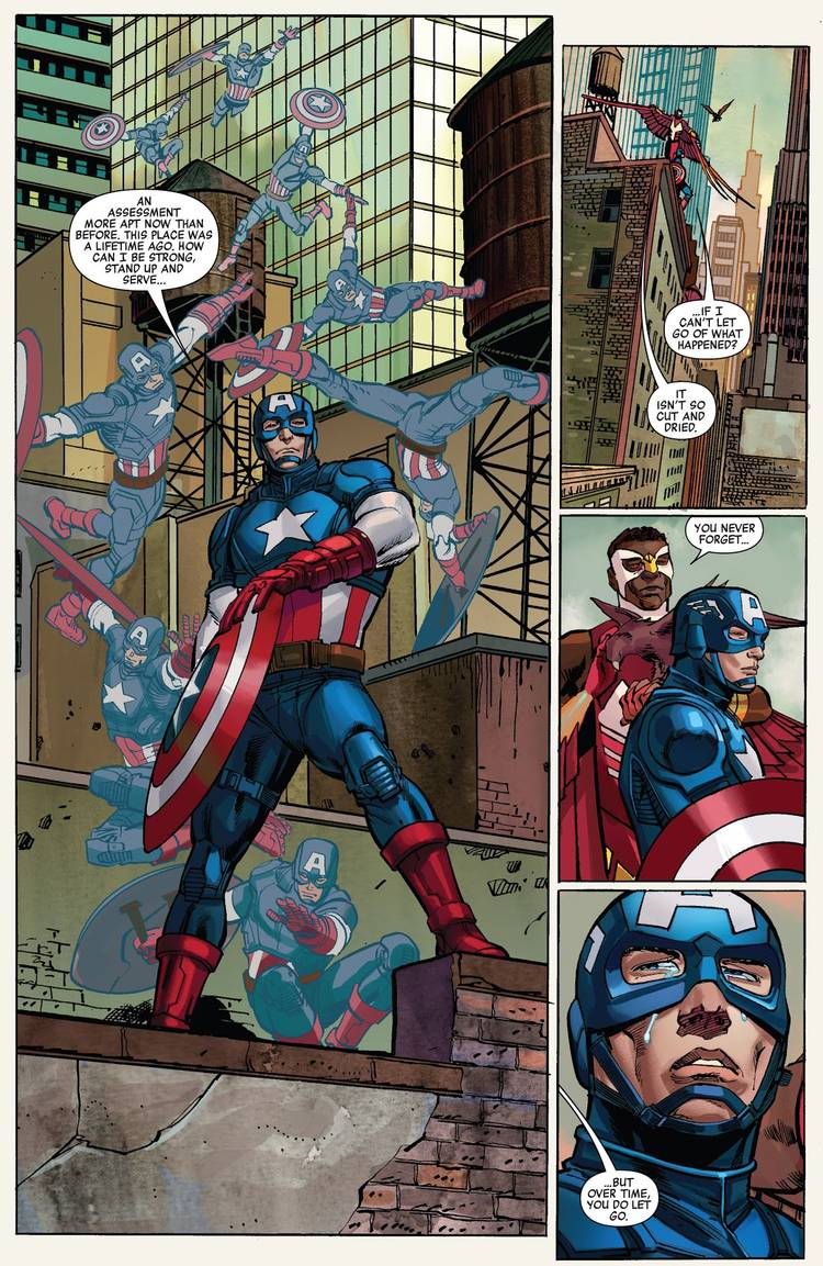 Notable Instances of Captain America Crying in the Comic Books