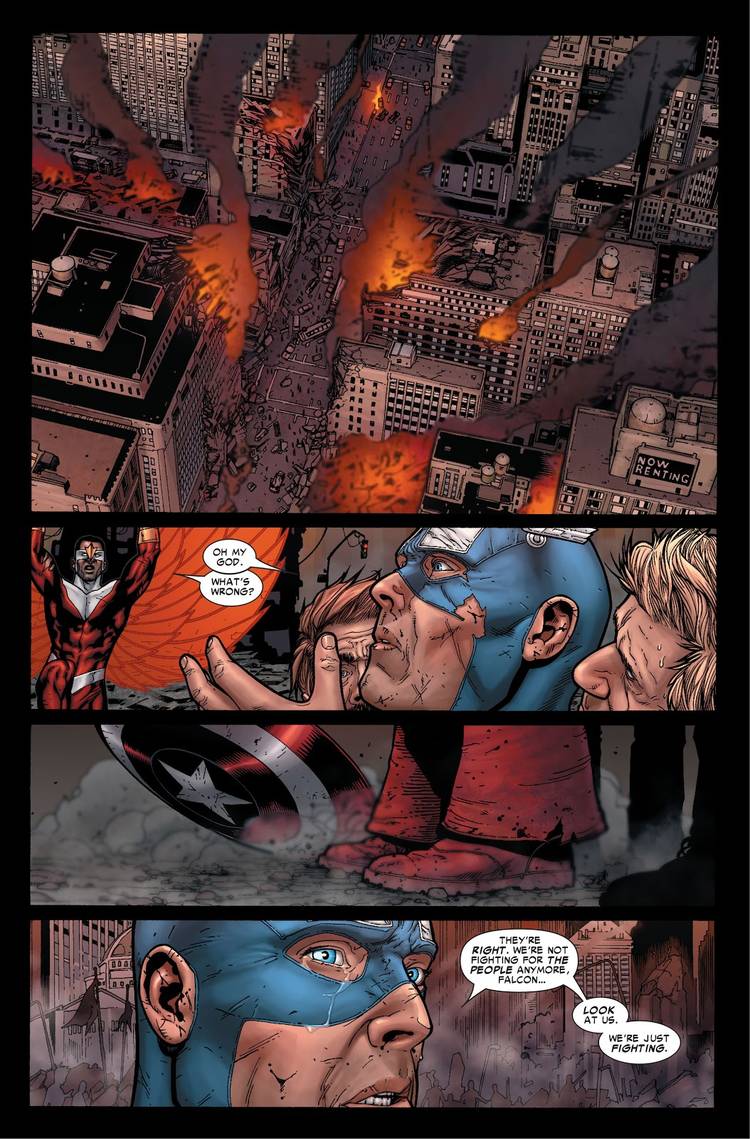Notable Instances of Captain America Crying in the Comic Books