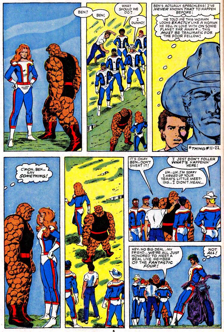 The Many Loves of the Fantastic Four's Thing