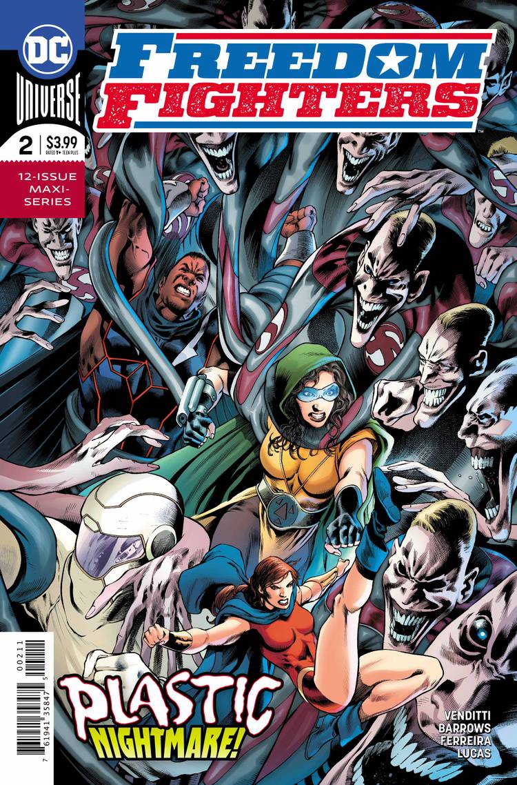 EXCLUSIVE PREVIEW: Freedom Fighters #2 Restores America's Faith in Heroes