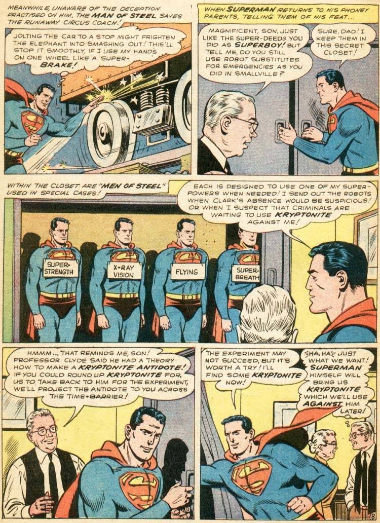 The Oddly Slow and Steady Evolution of Superman's Robots