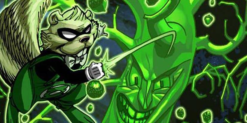funny green lantern constructs