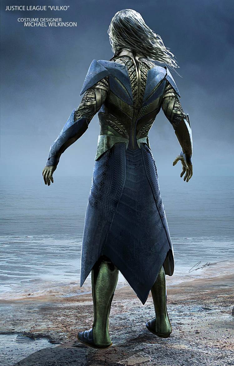 Justice League Concept Art Reveals Original Design for Vulko