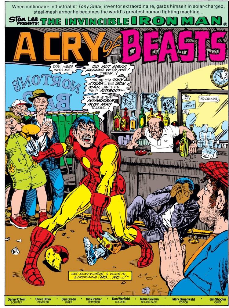 When Iron Man Became Too Intoxicated to Remain an Avenger