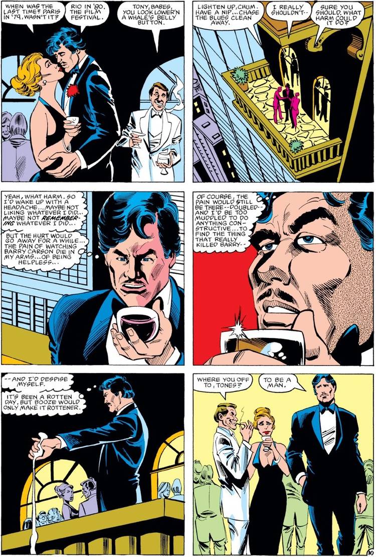 When Iron Man Became Too Intoxicated to Remain an Avenger