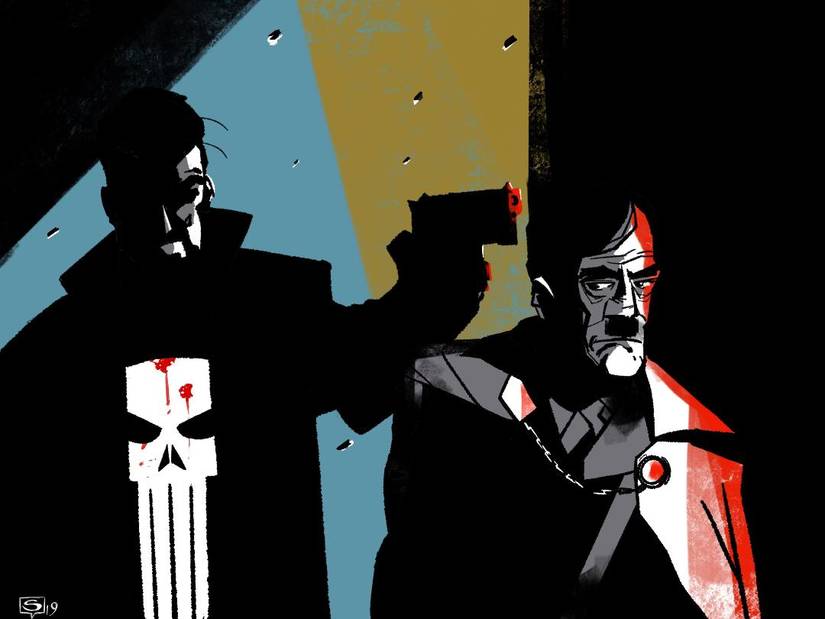 Punisher Hunts Down Villains From Pop Culture Gallery