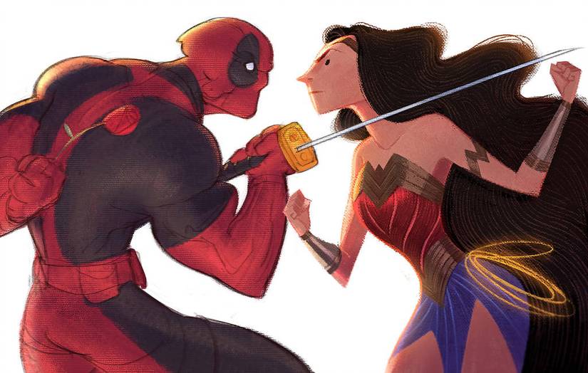 The Art Of War: 20 Marvel Vs DC Fan Art Fights We Wish Were Real