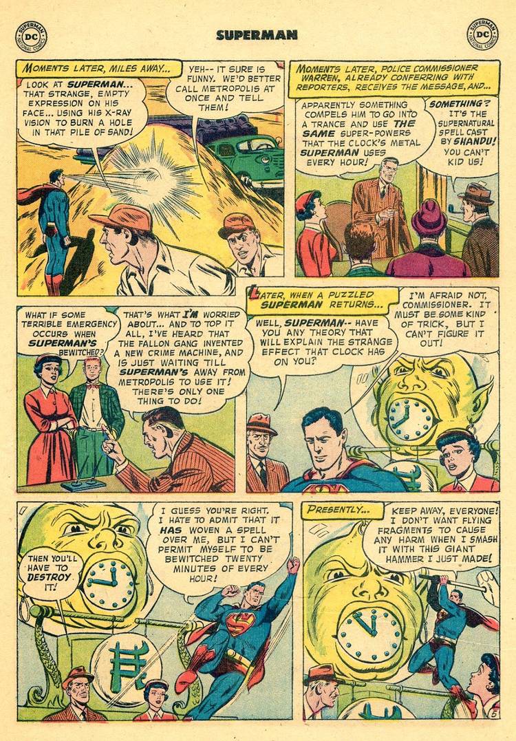 The Oddly Slow and Steady Evolution of Superman's Robots