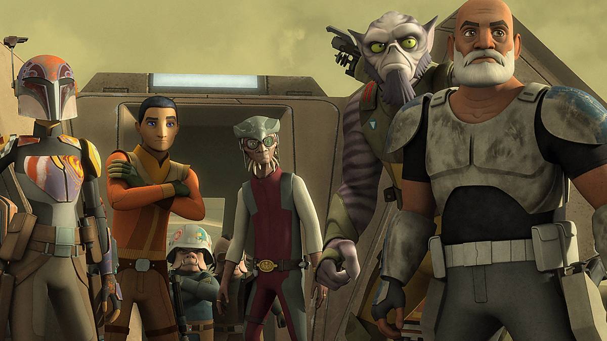 Star Wars Rebels Teases Glimpse of Ahsoka & Sabine's Future