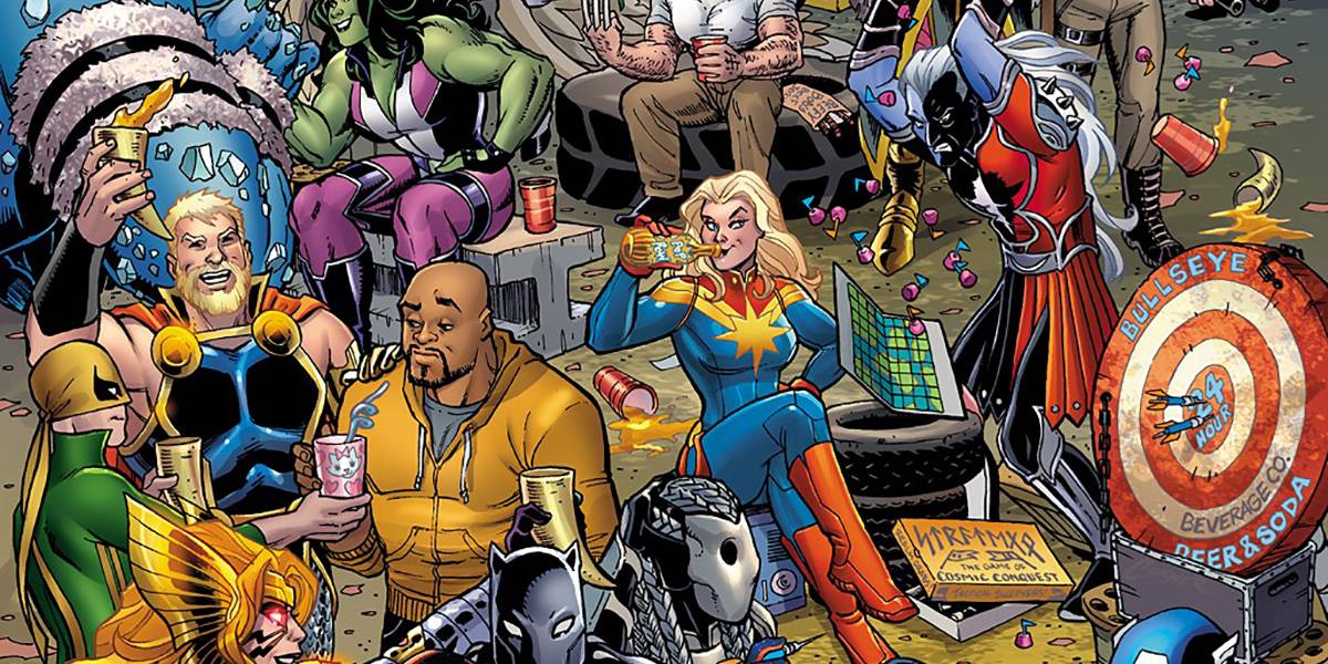 Amanda Conner Variant Brings Levity to Marvel’s War of the Realms Event