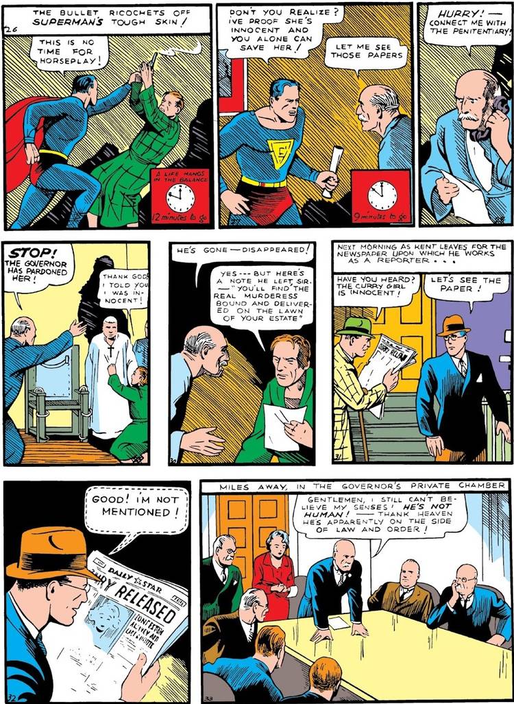 When Did Clark Kent Start Wearing Glasses?