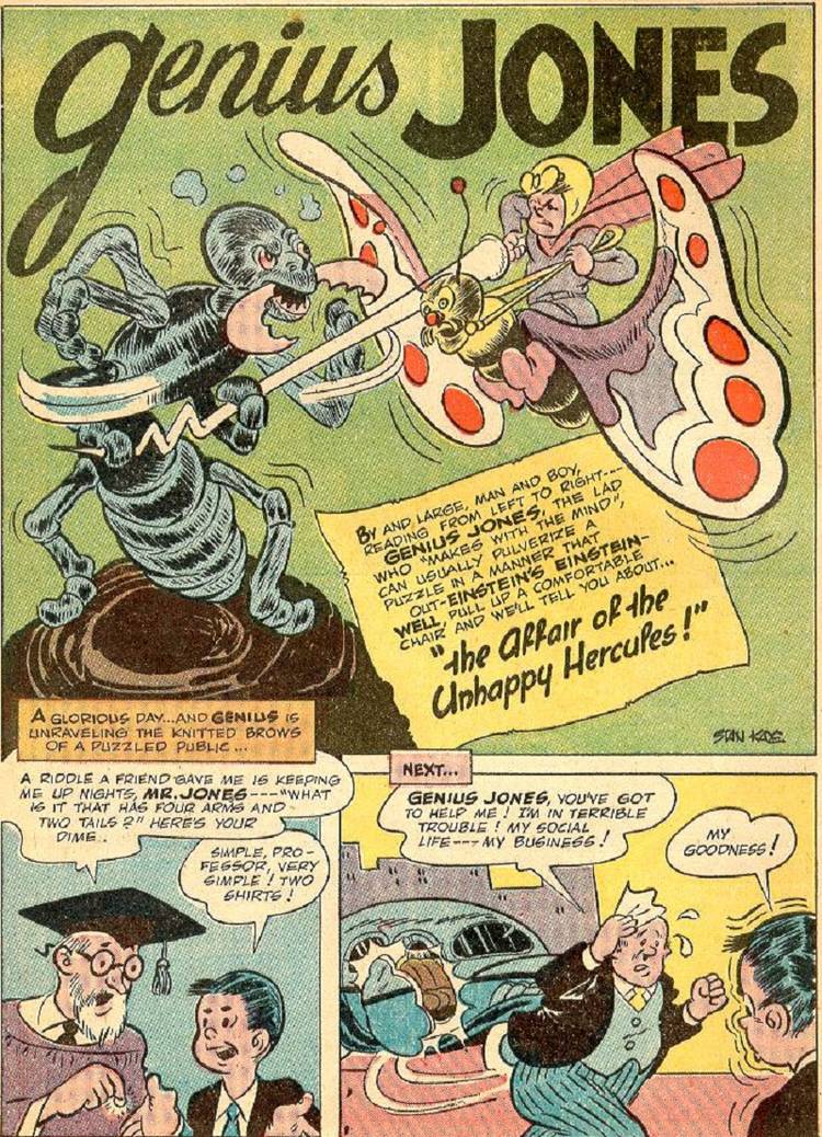 Look Back: Genius Jones Helps Out an Accidental Hercules!