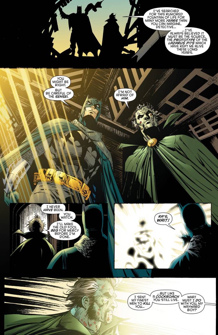 The Long, Strange Road to Sensei Becoming Ra's al Ghul's Father!