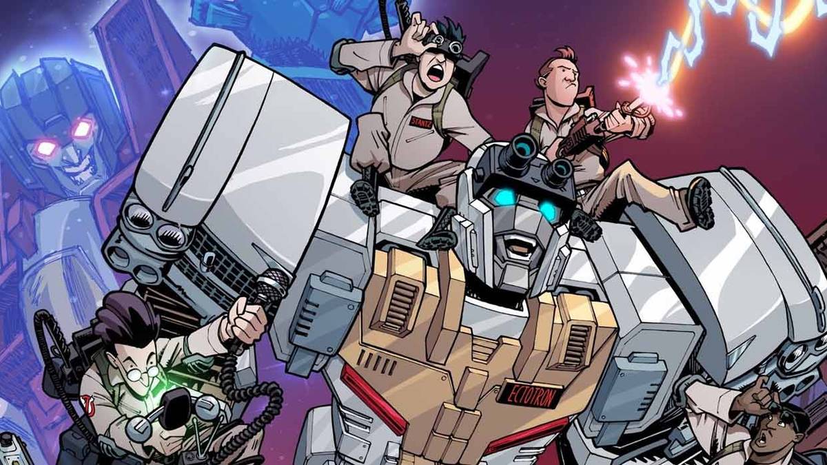 Transformers and TMNT Crossover With Ghostbusters