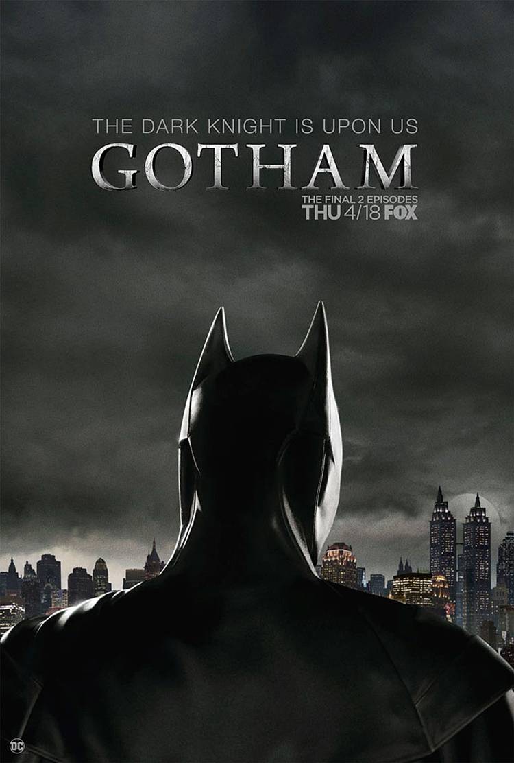Gotham Series Finale Poster Spotlights Batman