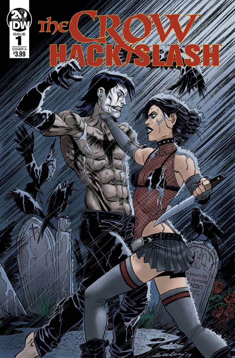 The Crow Rises Again for Hack/Slash Crossover
