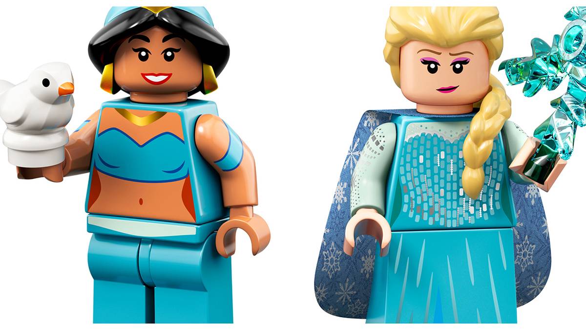 LEGO Minifigure Series Features Aladdin, Frozen & Disney Classics