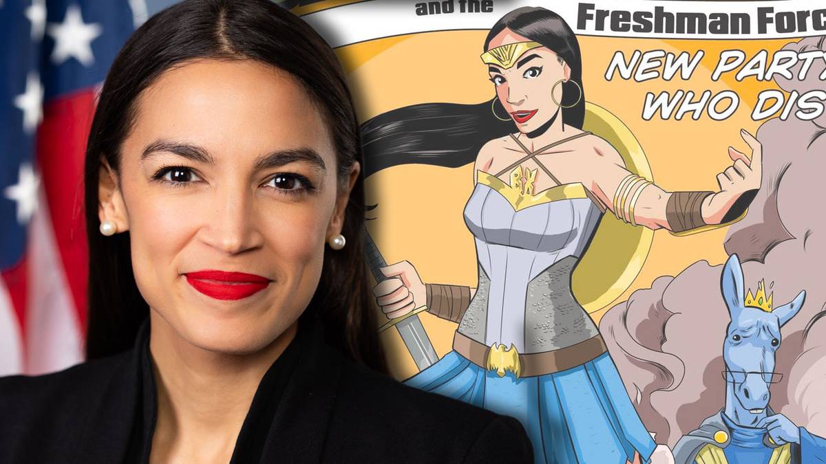Congresswoman Ocasio-Cortez is Humbled, Honored by AOC Superhero Comic