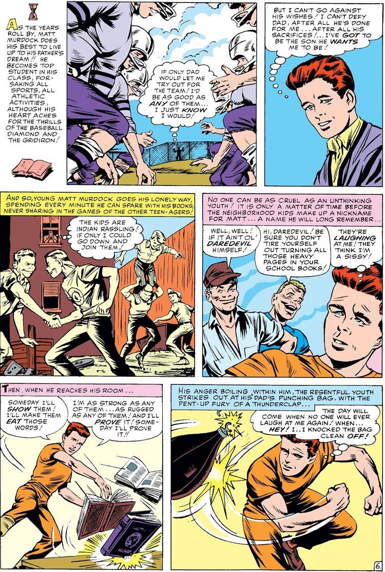 That's Really What Happened to the Old Blind Man That Matt Murdock Saved?