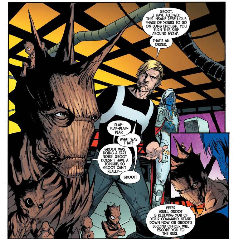 Groot Names Himself the Guardians of the Galaxy's New Leader