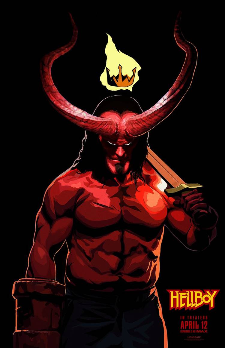 Hellboy Promises to Kick Some Ass in Four New Posters