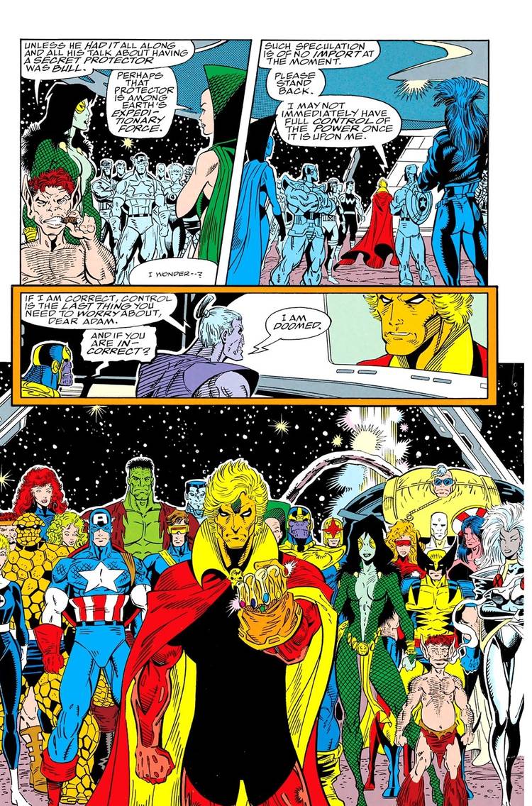 When Did We Learn Who Adam Warlock Entrusted the Reality Stone To?
