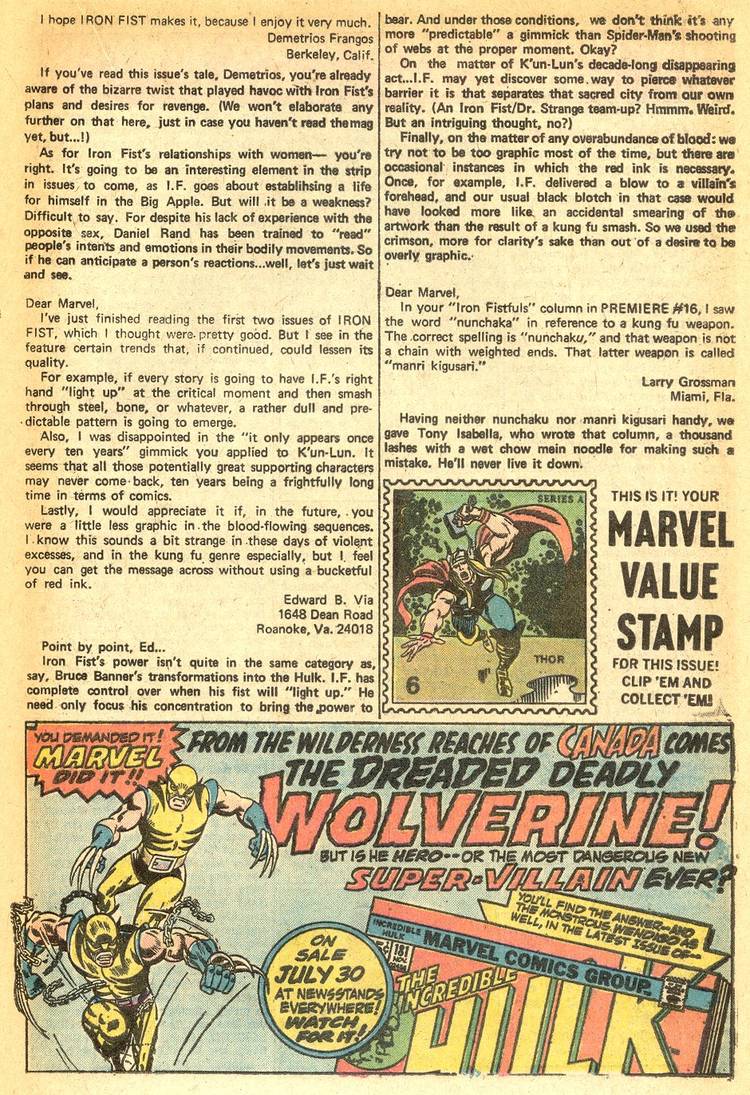 Does a Cover Appearance Constitute a Full 'First Appearance'?