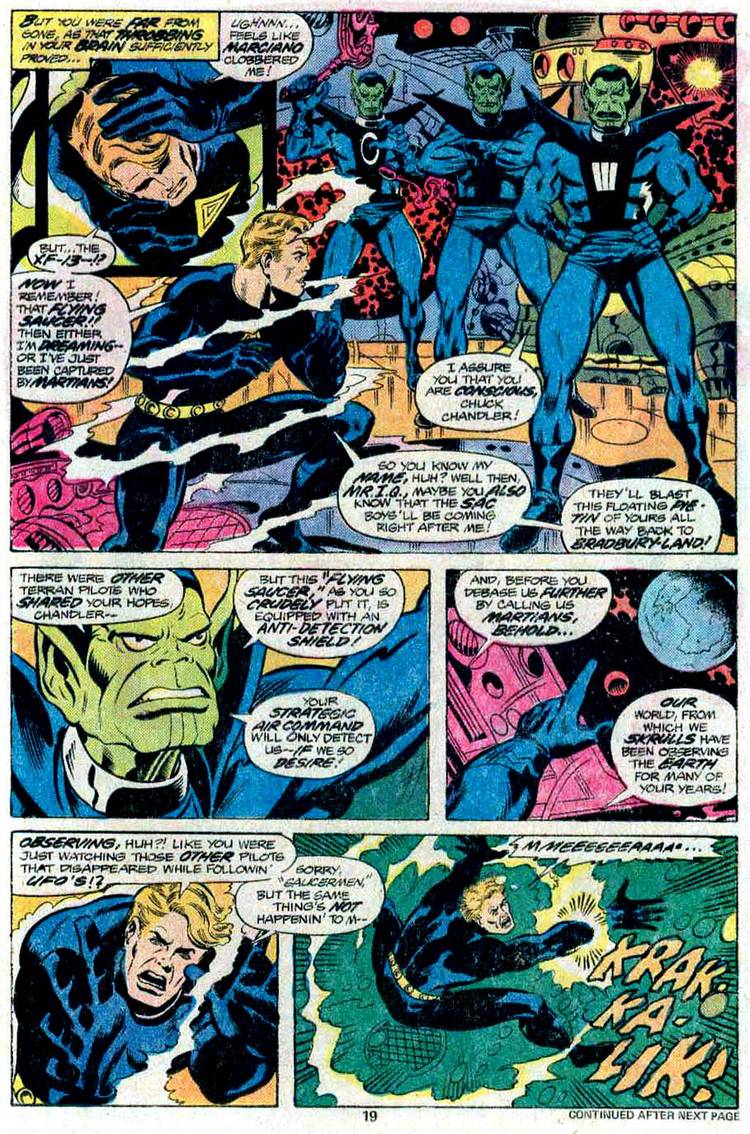 The Skrulls Were Fooled About Earth...a Planet They Watched For Centuries