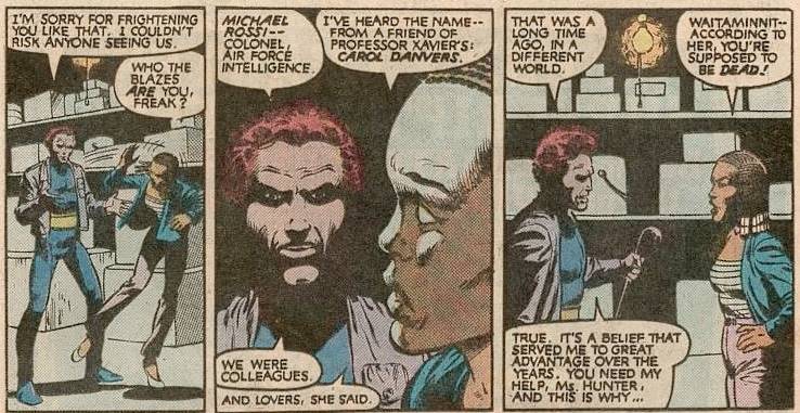 The Oddly Complex Tale of Carol Danvers' First Love, Col. Michael Rossi