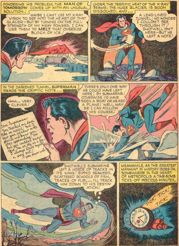 When Did Superman First Use Heat Vision in the Comics?