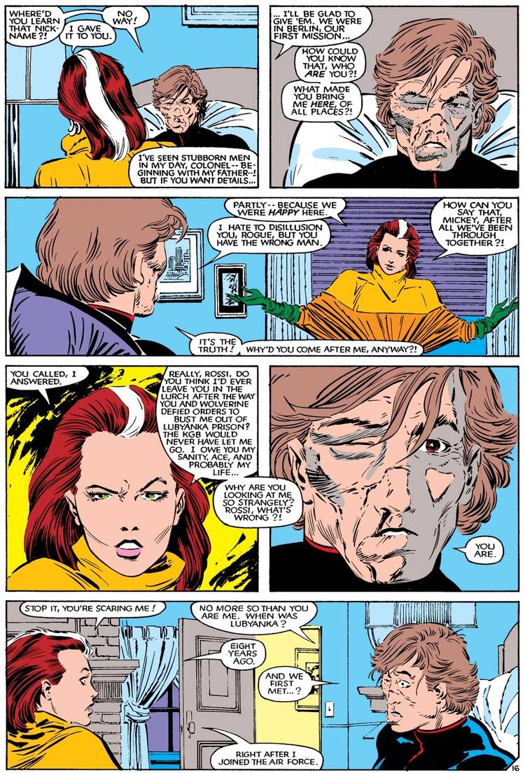 The Oddly Complex Tale of Carol Danvers' First Love, Col. Michael Rossi