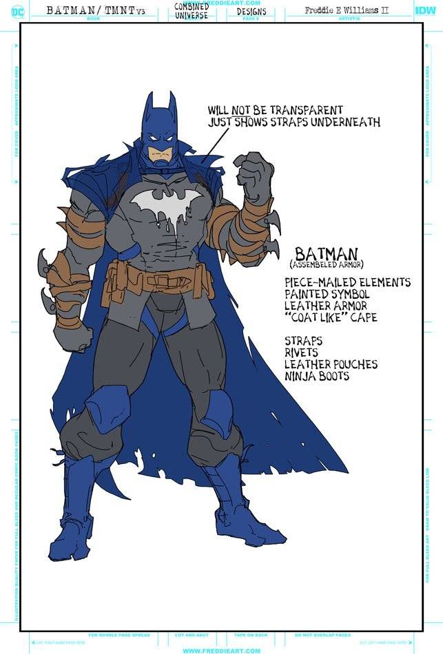 New Batman/Teenage Mutant Ninja Turtles III Art Revealed