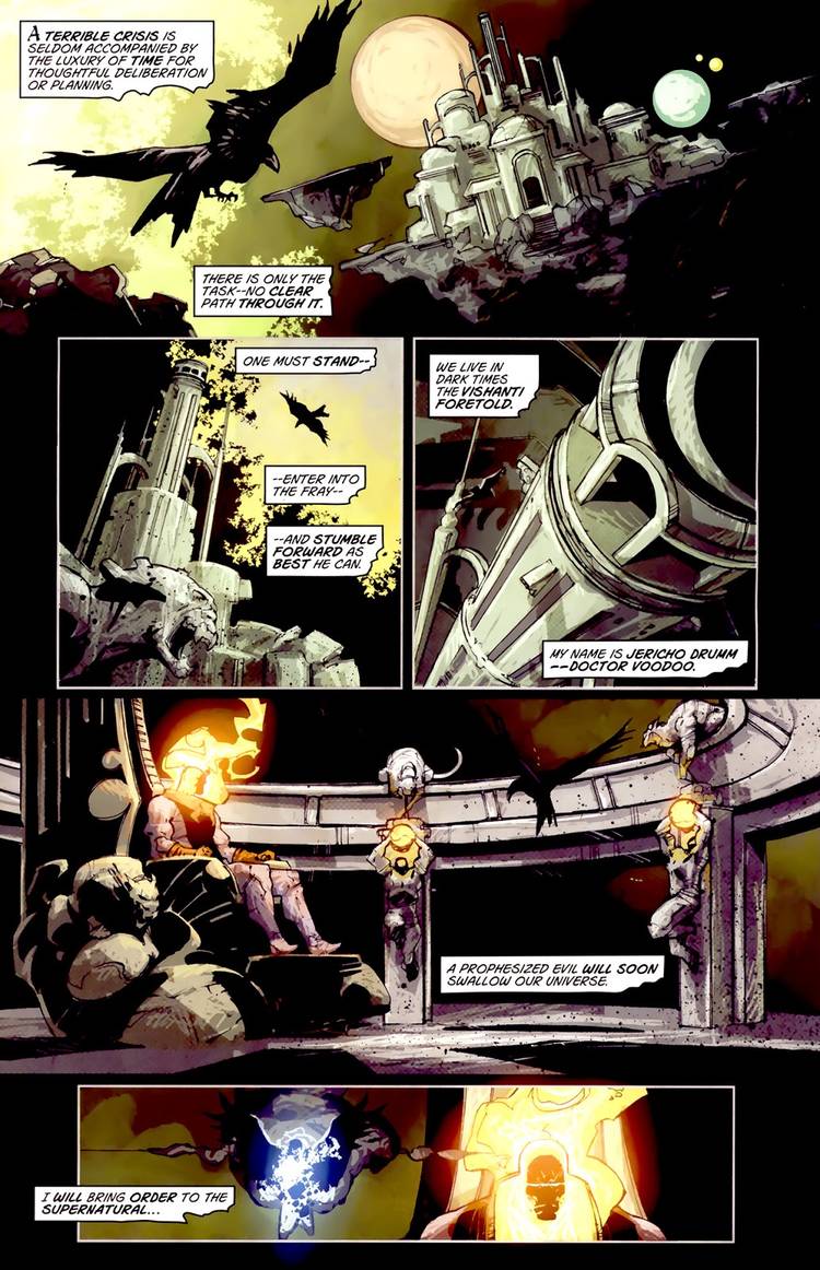 The First Time That We Met Doctor Voodoo, Sorcerer Supreme