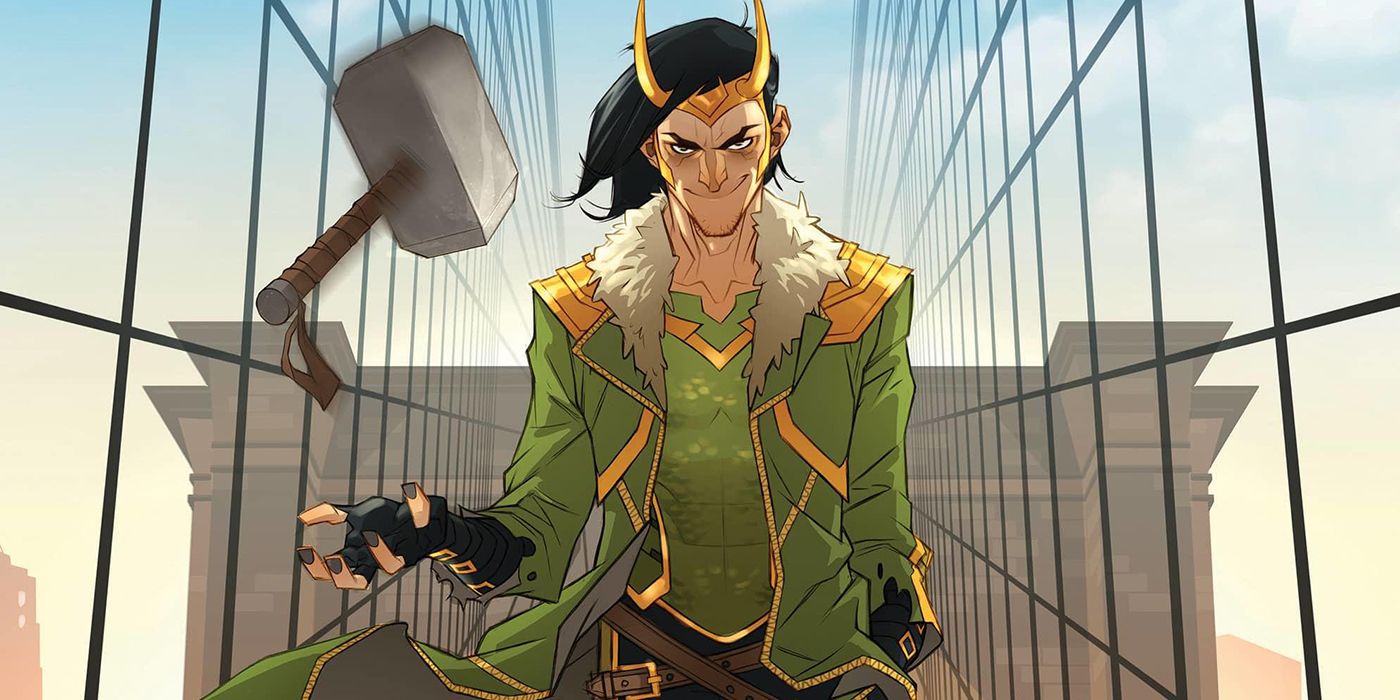 Loki Gets Thor's Hammer, Mjolnir, in New Marvel Series | CBR