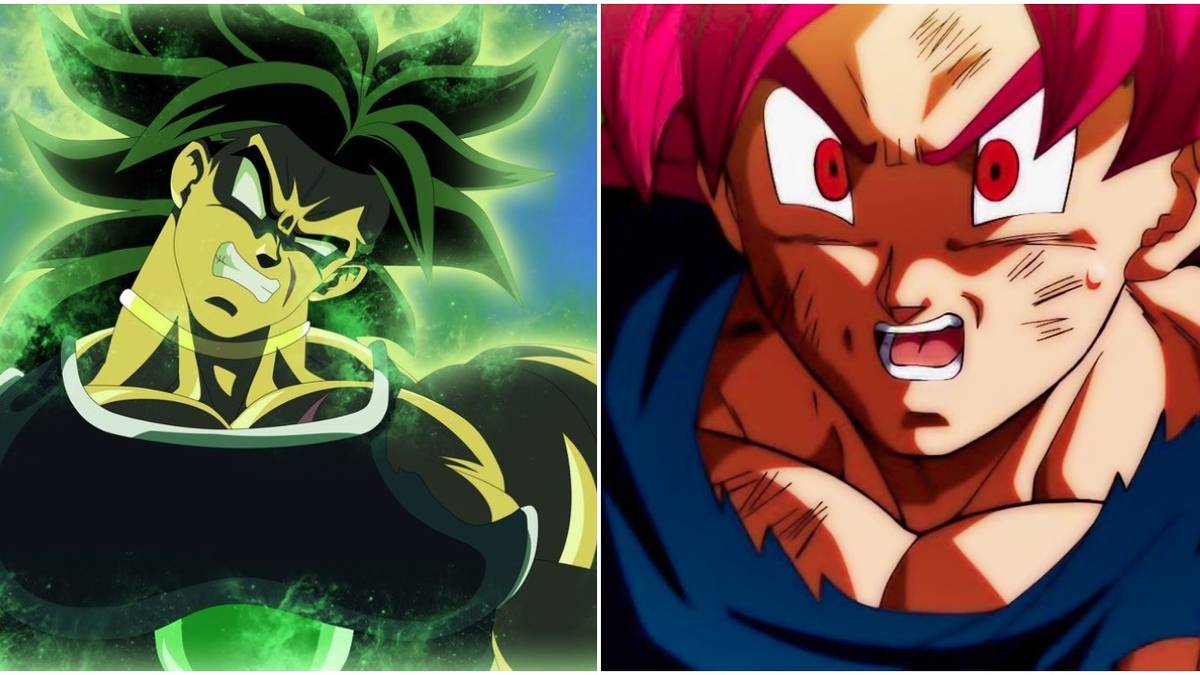 Goku Broly Anime Dragon Ball High
