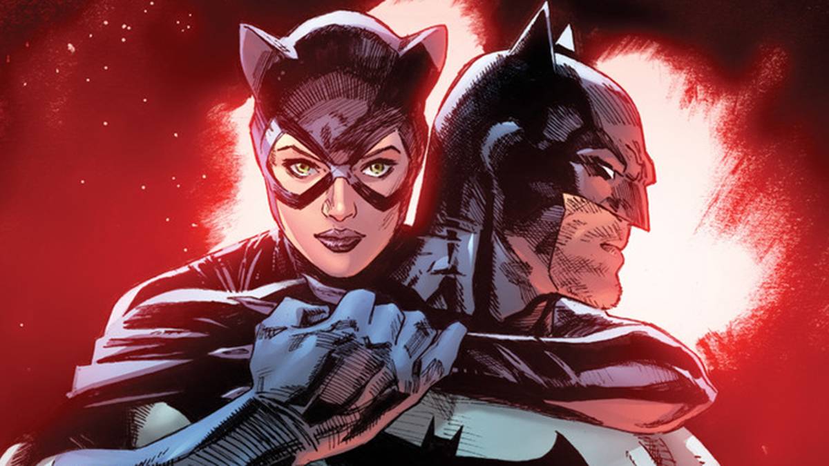 Batman Catwoman Comic Panel