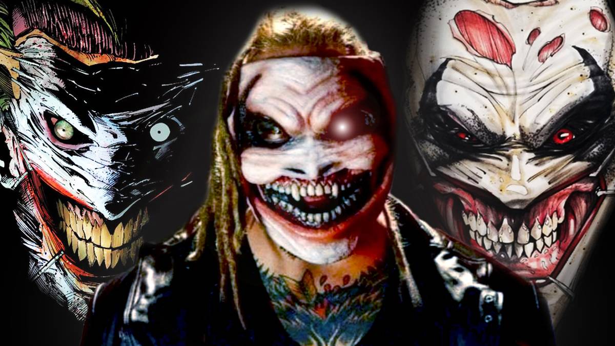 WWE's Bray Wyatt's New Mask Is Inspired by New 52 Joker - Sort Of
