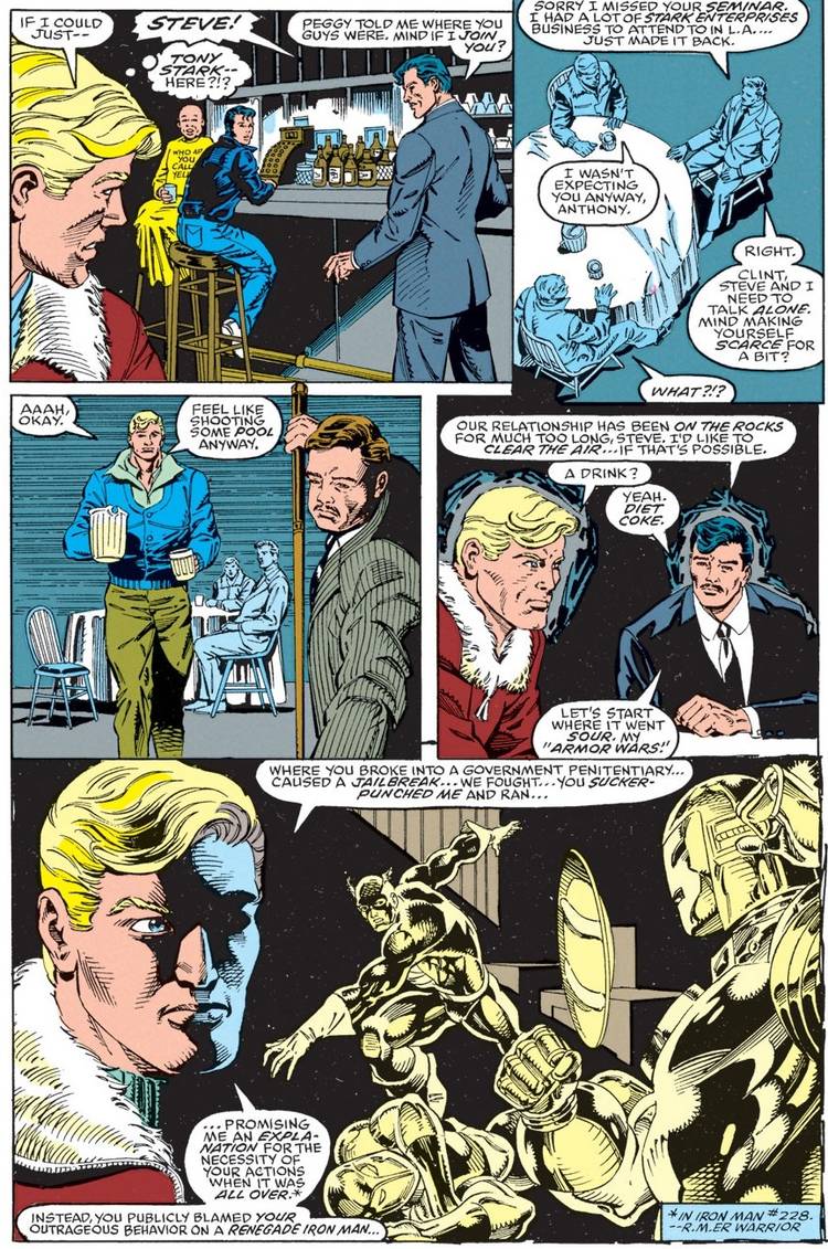 How Did Captain America and Iron Man Quash Their Armor Wars Beef?