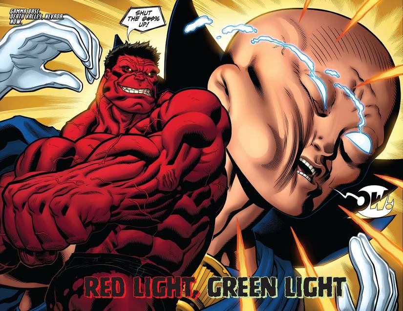 How Did Red Hulk Beat Up So Many Powerful People?